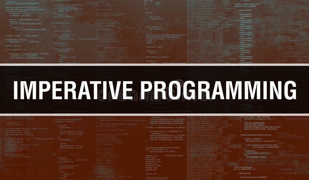 Imperative Programming with Digital Java Code Text. Imperative ...