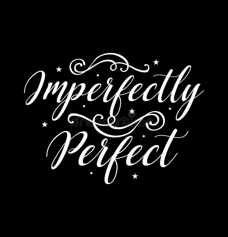 Imperfectly Perfect Happy Soul T Shirt Design Stock Vector ...