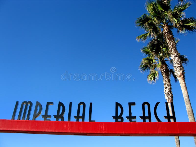 Imperial Beach Boardwalk stock image. Image of socal, diego - 8868209