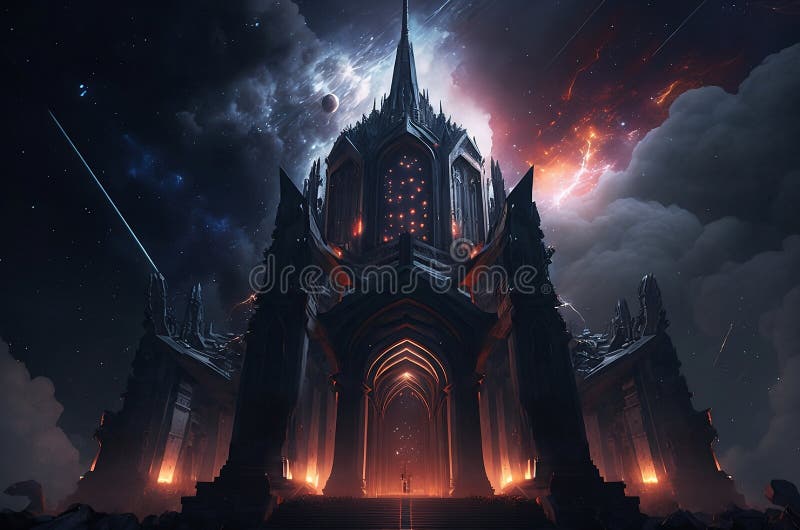 An Imperial Cathedral from an Alien Planet in a Galaxy Around a Sharp ...
