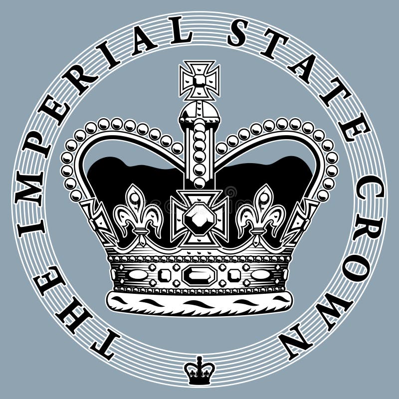 British Crown stock vector. Illustration of ancient, edward - 17446679