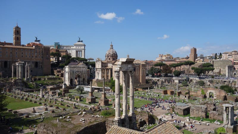 Imperial forums, Rome stock photo. Image of imperial - 175860980