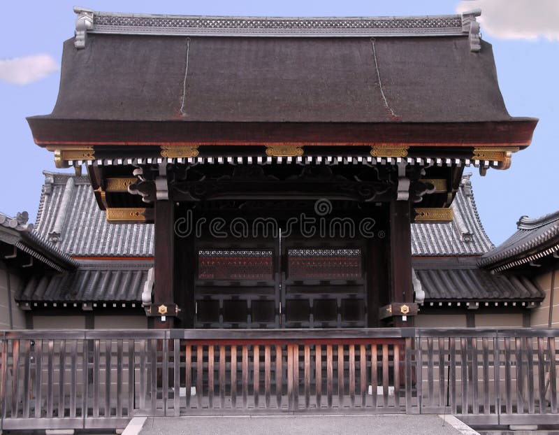 Imperial gate stock image. Image of japan, oriental, asia - 914367