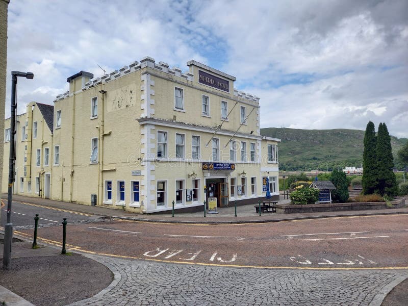 Imperial Hotel, Fort William Editorial Stock Photo - Image of building ...