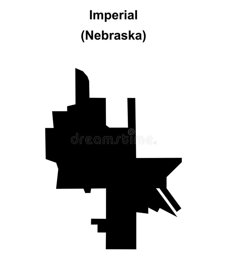 Imperial outline map stock illustration. Illustration of empty - 387553198