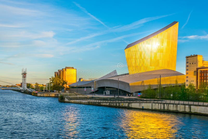 Imperial War Museum North in Manchester, England Editorial Photography ...