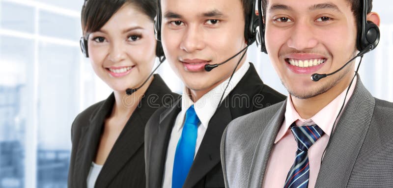 Impiegato Della Call Center Immagine Stock - Immagine di professione ...