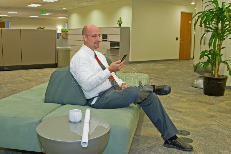 Impiegato Di Ufficio Corporativo Fotografia Stock - Immagine di capo ...