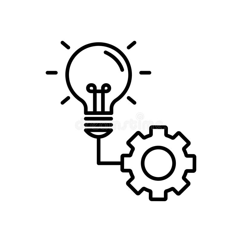 Implementation icon stock illustration. Illustration of isolated ...