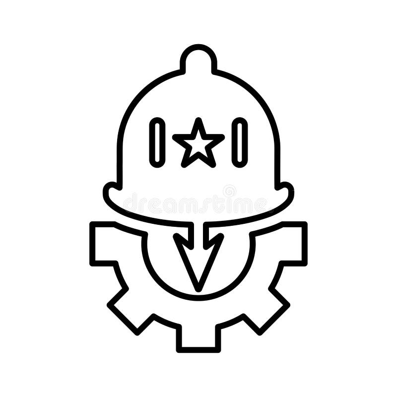 Implementation, Integration, Equipment, Engineering Outline Icon Stock ...