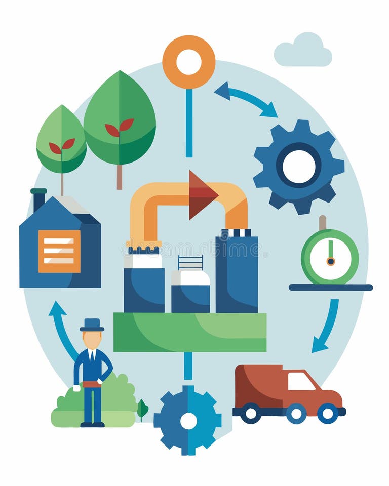 Reduce Manufacturing Waste Stock Illustrations – 596 Reduce ...