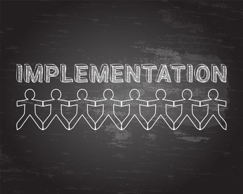 Implementation Blackboard Stock Illustrations – 136 Implementation ...