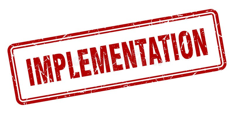 Implementation Stamp Stock Illustrations – 201 Implementation Stamp ...