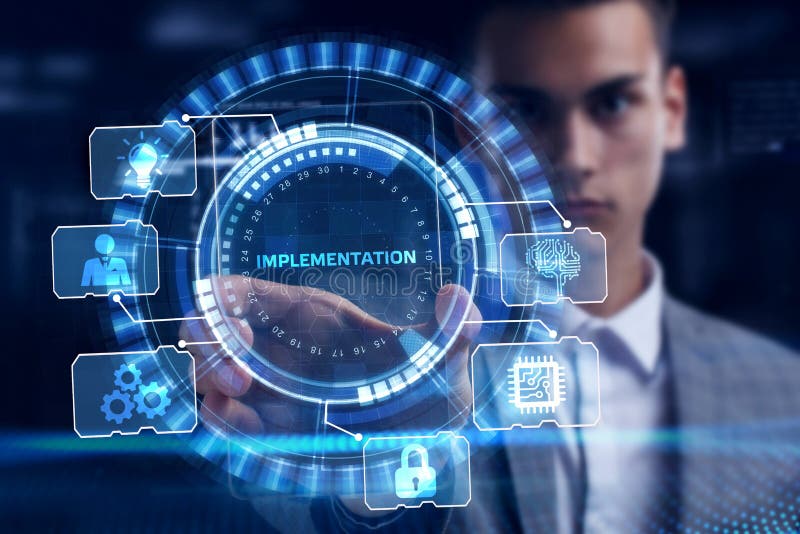 IMPLEMENTATION, Web Technology Concept. Business, Technology, Internet ... IMPLEMENTATION, Web Technology Concept. Business, Technology, Internet ...