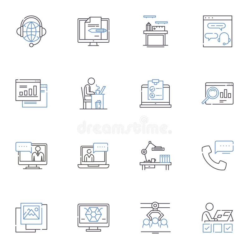 Implementing Line Icons Collection. Integrating, Executing, Applying ...