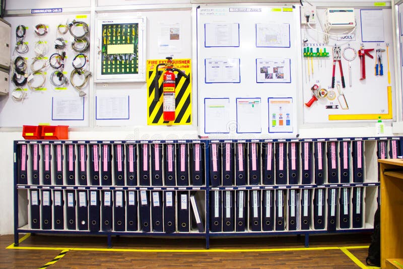 Implementation of LEAN 5S at the Office Stock Image - Image of ...