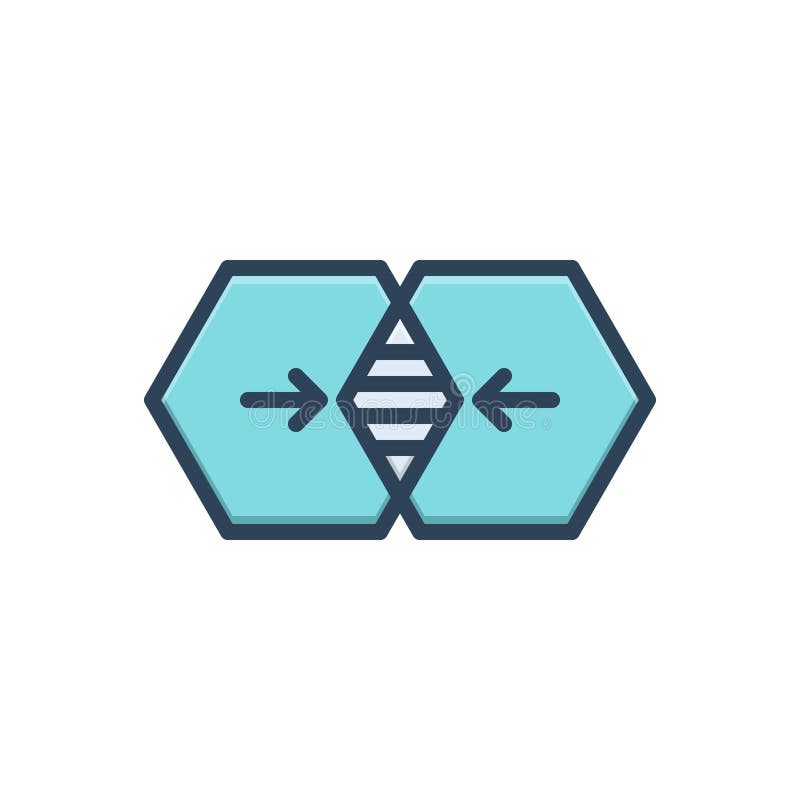 Color Illustration Icon for Implied, Implicit and Indirect Stock Vector ...