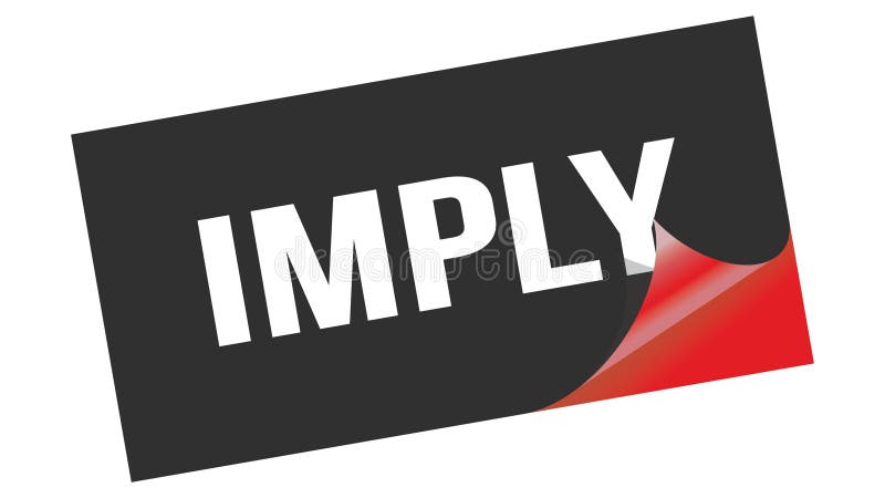 Imply Stock Illustrations – 1,862 Imply Stock Illustrations, Vectors ...