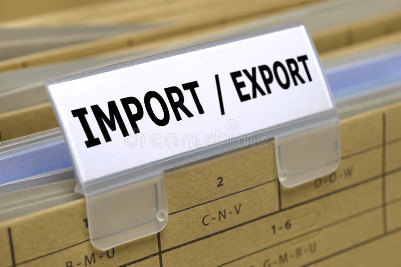 Import export folder stock photo. Image of global, finance - 25118358