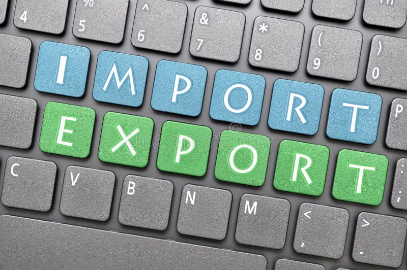 Import and export stock illustration. Illustration of business - 34485883