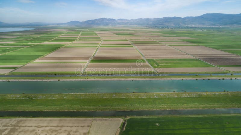 The Importance of Agricultural Land in Rural Development Stock Image ...