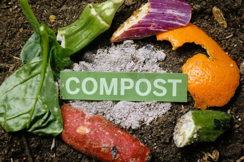 Importance of composting stock image. Image of soil - 309842193