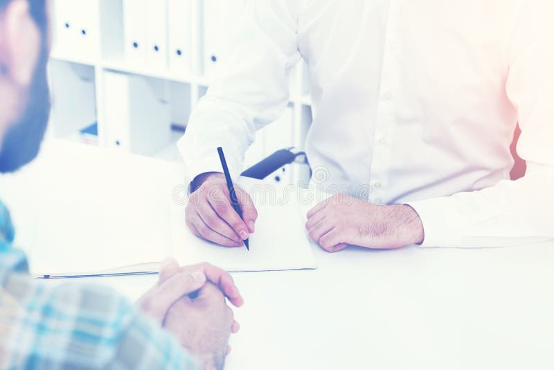 Importance of Dialogue at Workplace, Toned Stock Photo - Image of ...