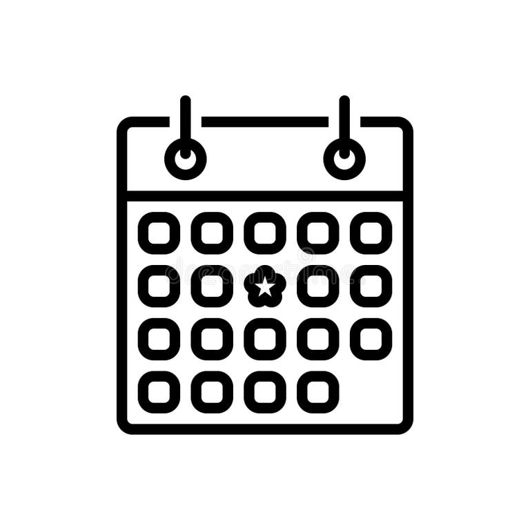 Black Line Icon for Importance, Weightage and Usefulness Stock Vector ...