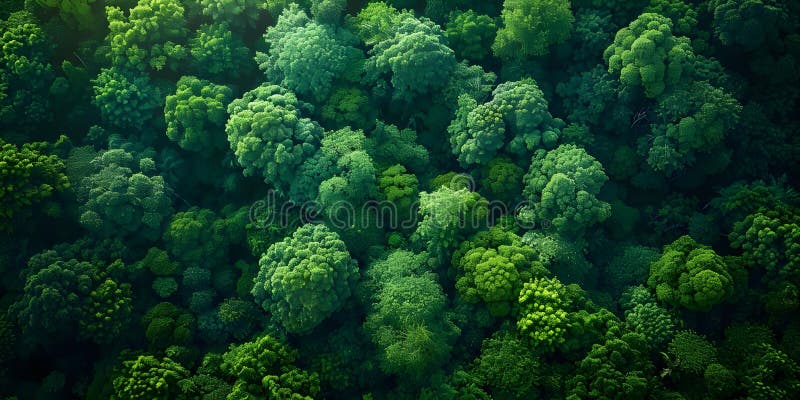 The Importance of Lush Green Tree Branches in a Tropical Forest for ...