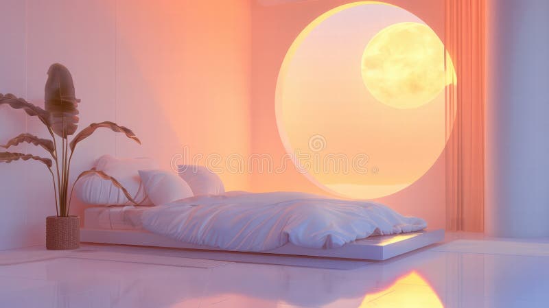 Importance of Melatonin in Achieving Deep Sleep and Relaxation. Stock ...