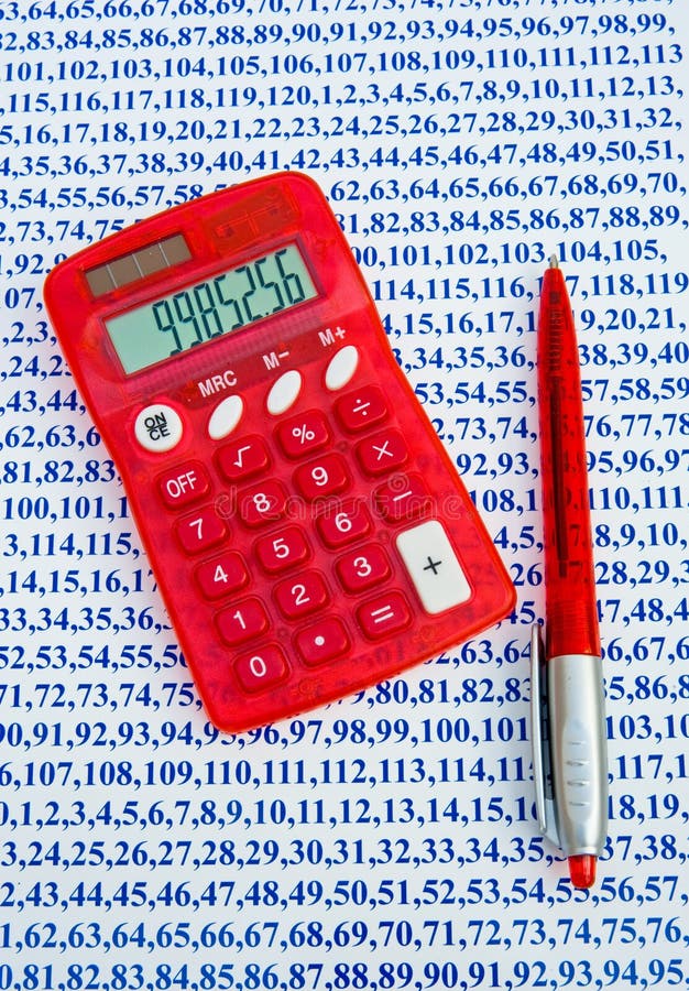 Importance of numbers. stock photo. Image of importance - 22975224
