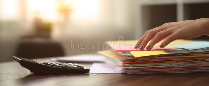 The Importance of Organizing Paperwork in an Office Environment..AI ...