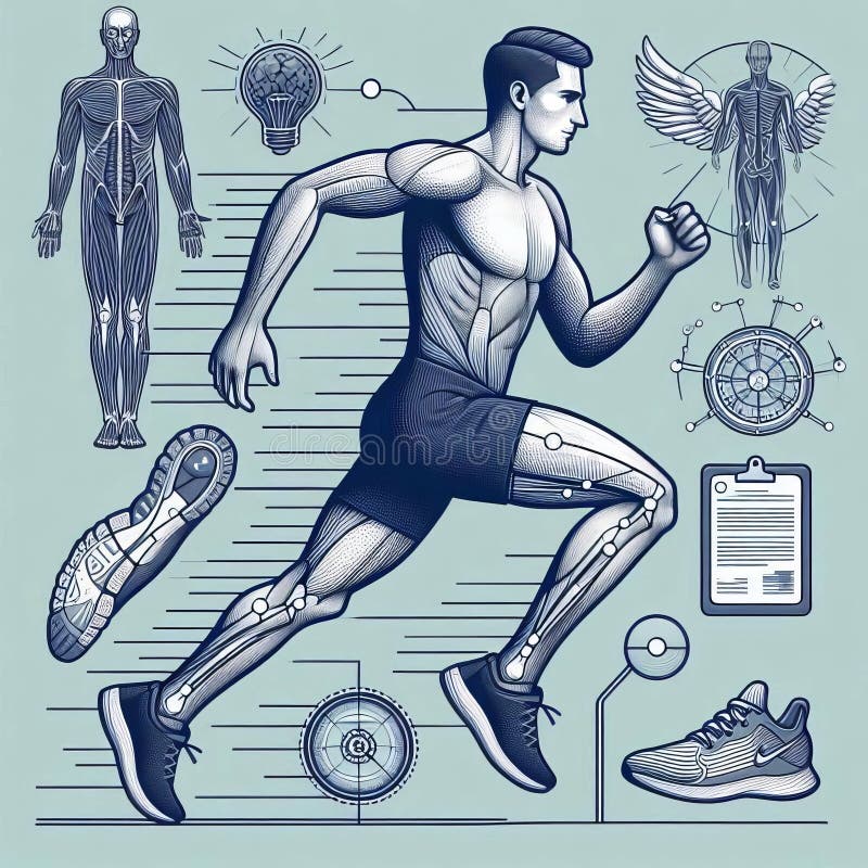 Importance of Proper Running Form Key Elements of Efficient an Stock ...
