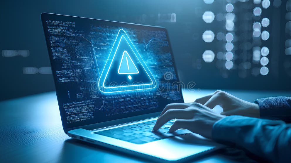 Notification of a Hack on Your Computer, Showing the Terrible ...