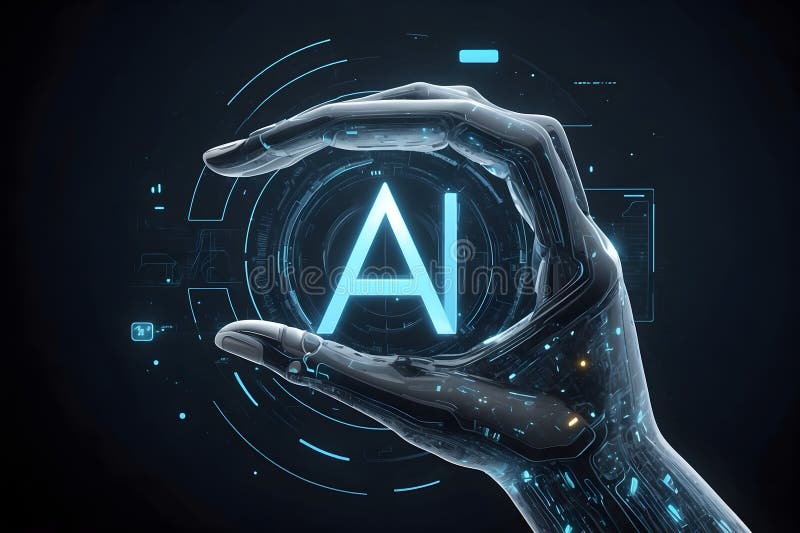 Important of AI in the Modern World Stock Illustration - Illustration ...