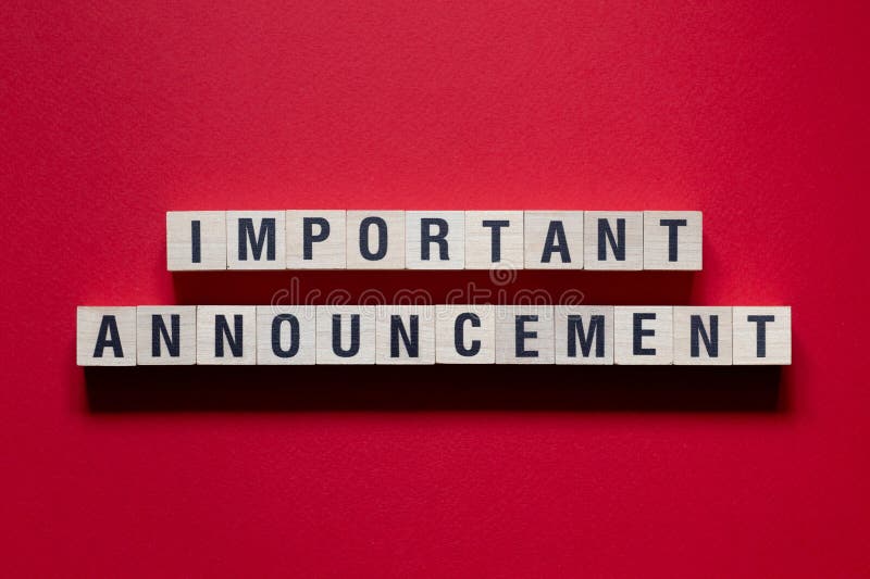 Important Message - Word Concept on Cubes Stock Photo - Image of text ...