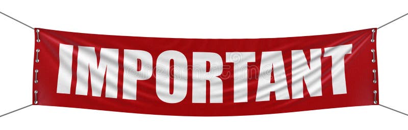 Important Banner Stock Illustrations – 24,433 Important Banner Stock ...