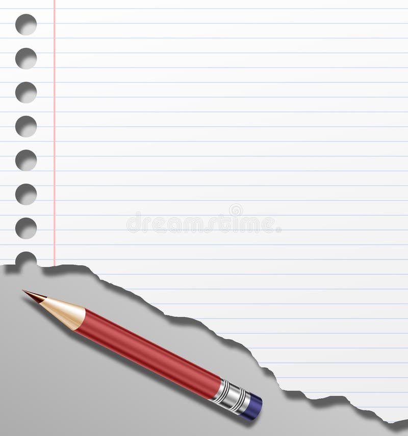 Important business note stock illustration. Illustration of homework ...