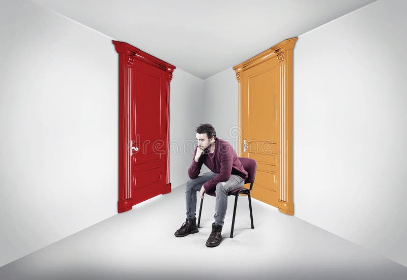Choosing Two Doors Stock Photos - Free & Royalty-Free Stock Photos from ...