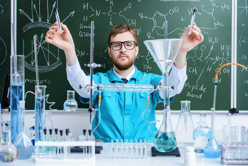 Important Discoveries in Science Stock Image - Image of experiment ...