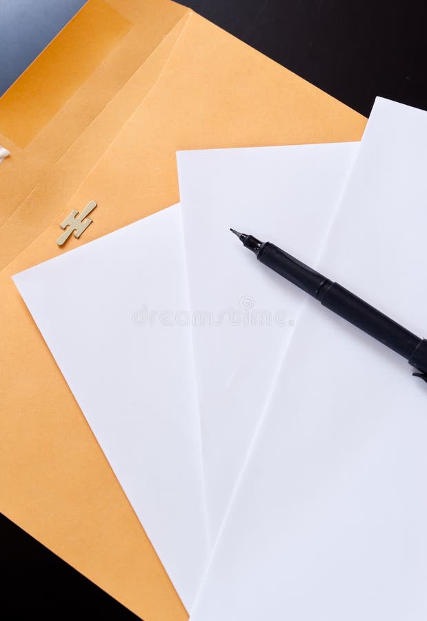 Case Files, Folder with Important Documents Lying on Table, Information ...