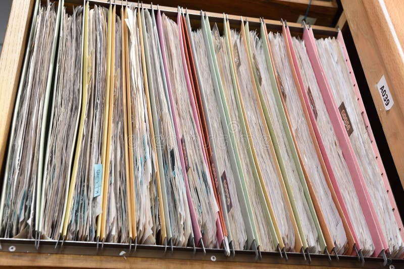Important documents stock photo. Image of folders, files - 113015748