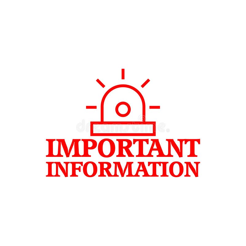 Information and Notification Simple Color Icons Stock Vector ...