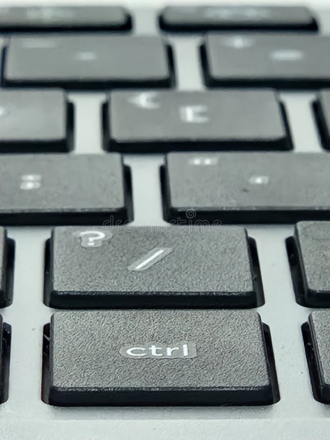 Important Key on the Genius Keyboard in Order Task Stock Photo - Image ...