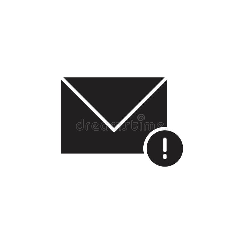 Important Mail Icon Flat Line Illustration Stock Illustration ...