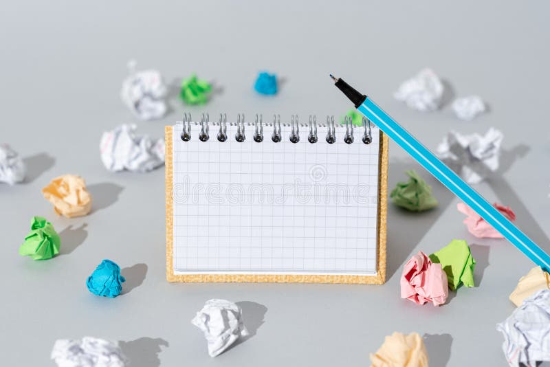 Important Message Presented on Notepad with Paperwraps All Aroud ...