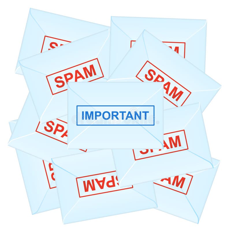 Important Message. Vector Illustration Stock Vector - Illustration of ...