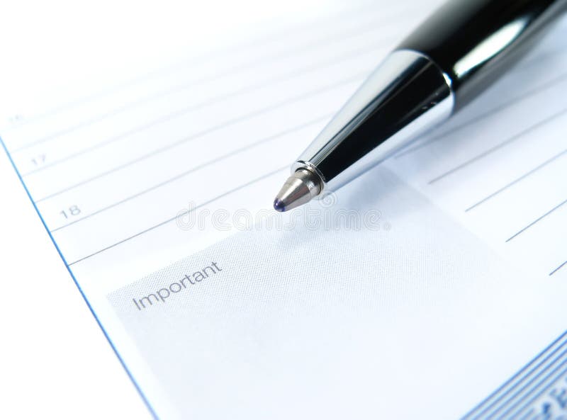 Important note stock image. Image of isolated, paper, circle - 3682309