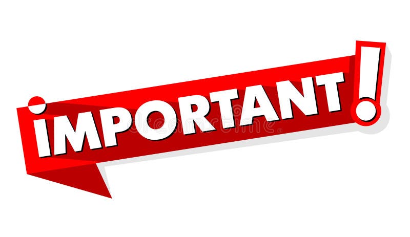 Important Notice or Message Stock Vector - Illustration of stamp ...