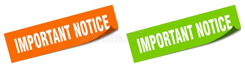 Important Notice Stock Illustrations – 7,913 Important Notice Stock ...